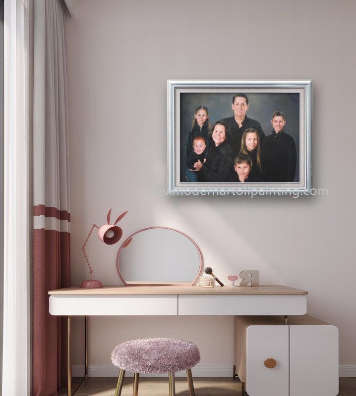 Handmade Custom Portrait Oil Painting from Photo The Best Personalized ...